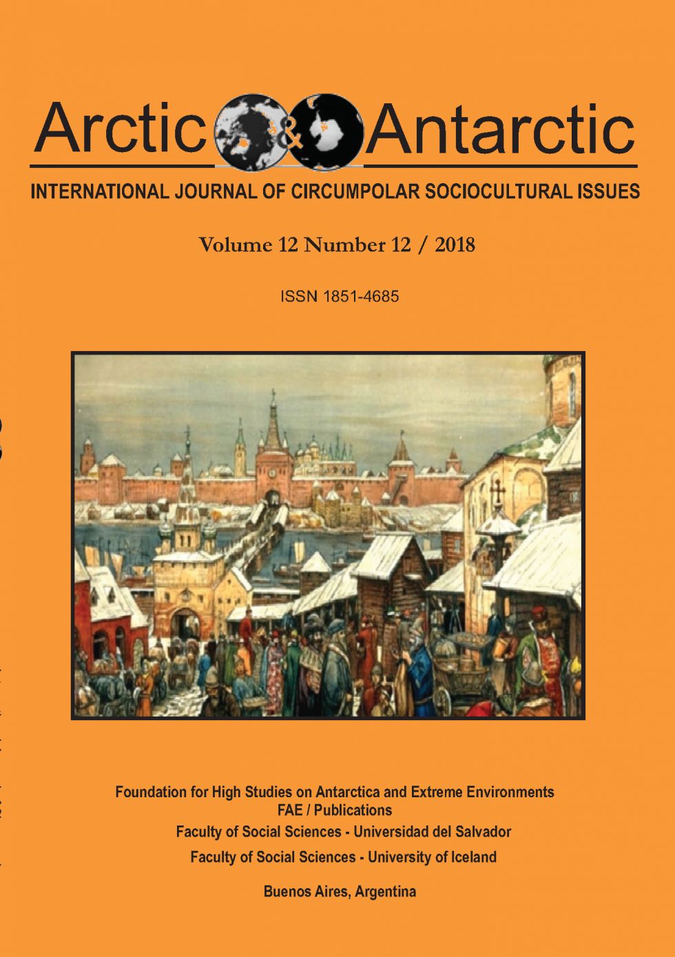 Journal 2018 - Arctic & Antarctic International Journal
